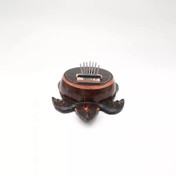Kalimba Antique Turtle Coconut - Onyx Dragon