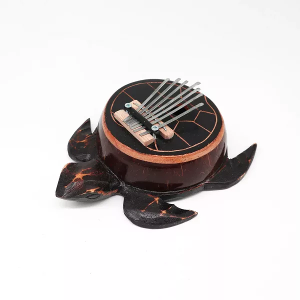 Kalimba Antique Turtle Coconut - Onyx Dragon